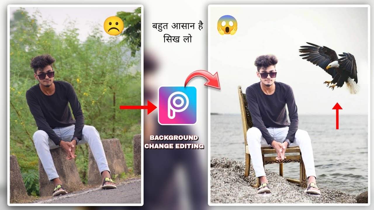 Background change photo editing | PicsArt background change editing 🔥 ...