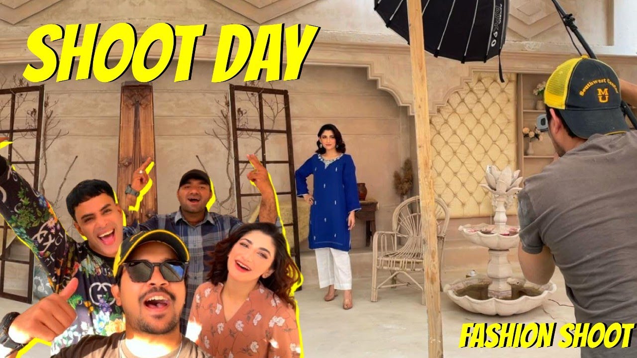 FASHION SHOOT | SHOOT DAY | LOVELY WEATHER | NEW VLOG - YouTube