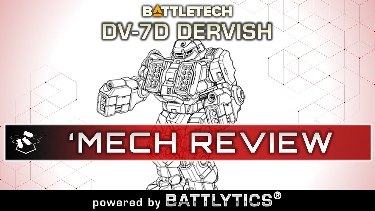 Dervish DV-7D: Battlytics | Mercenaries Kickstarter | BattleTech Mech ...