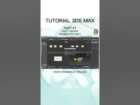 TUTORIAL 3DS MAX - PART 7 : Clone Object - YouTube