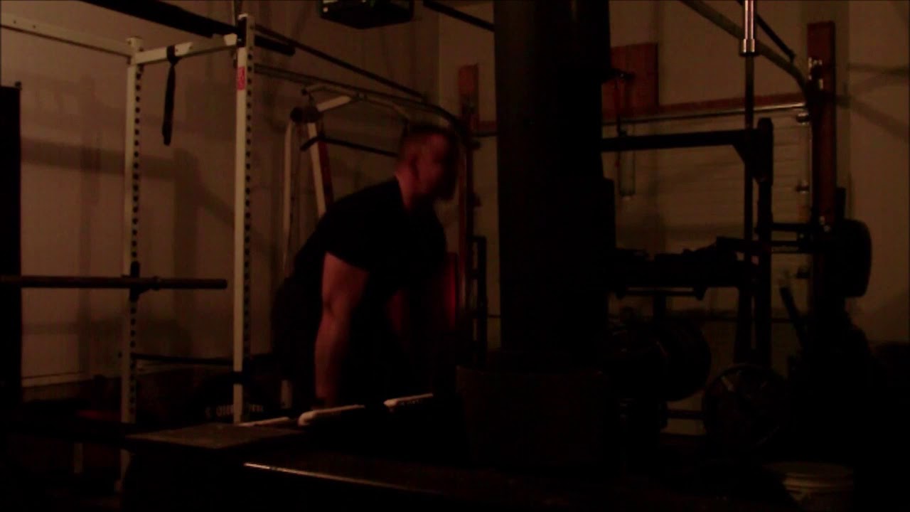 High handle trap bar pulls: 42x405lbs (touch and go) - YouTube