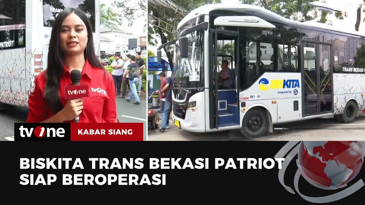 Peresmian Biskita Trans Bekasi Patriot | Kabar Siang tvOne - YouTube