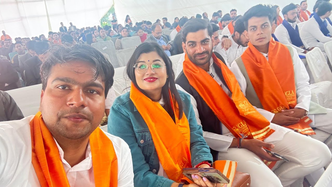 13th दीक्षांत समारोह GLA University 2024 !! The convocation Ceremony in ...