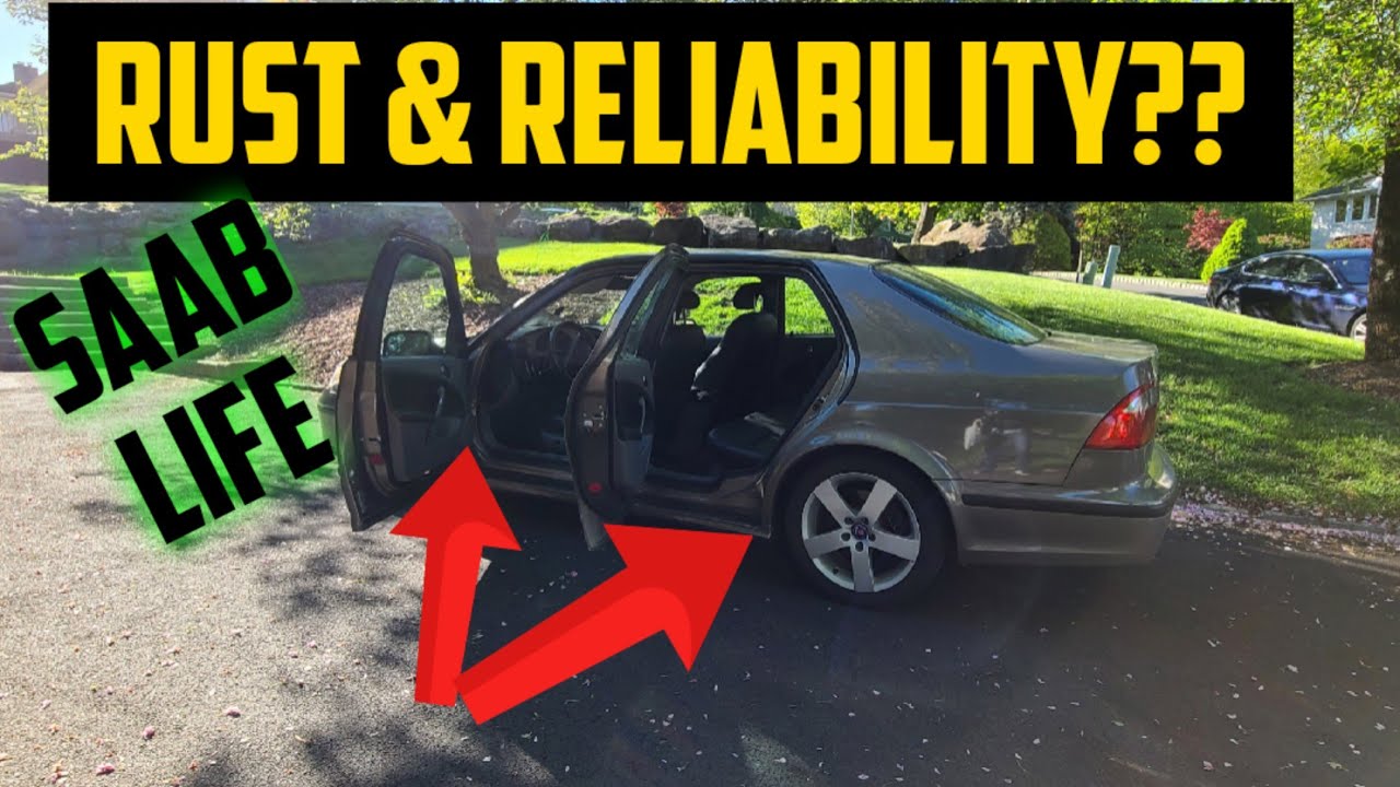 How Reliable is a 200k Mile Saab 9-5? PLUS Door Rust Repair! - YouTube