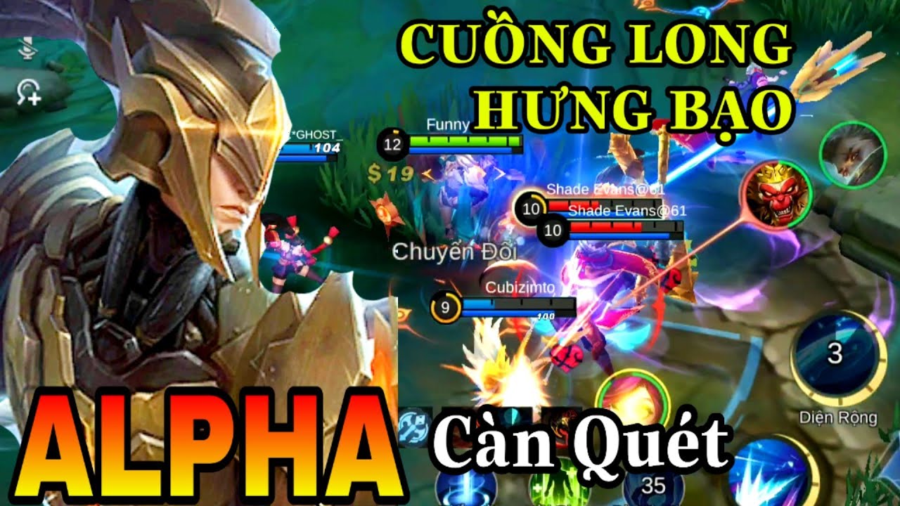 ALPHA MLBB - ĐẤU SĨ ĐÃ MẠNH LẠI CÒN TRÂU, AI CHƠI LẠI. HƯỚNG DẪN CHƠI ALPHA MLBB. - YouTube