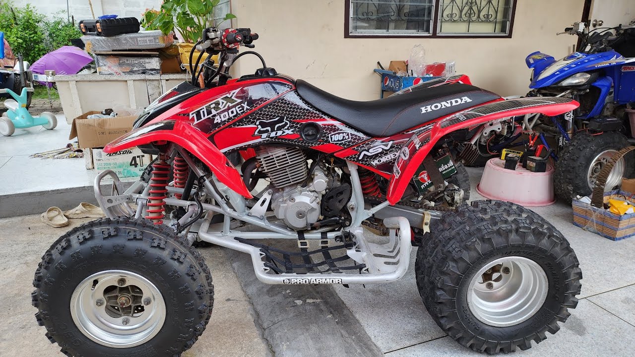 รีวิว ATV TRX400EX 2007 BY TIGER ATV - YouTube