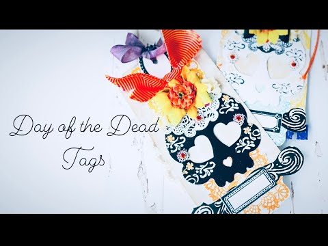 TUTORIAL Day of the Dead Scrapdiva Dia de los Muertos Paper Crafts Day ...