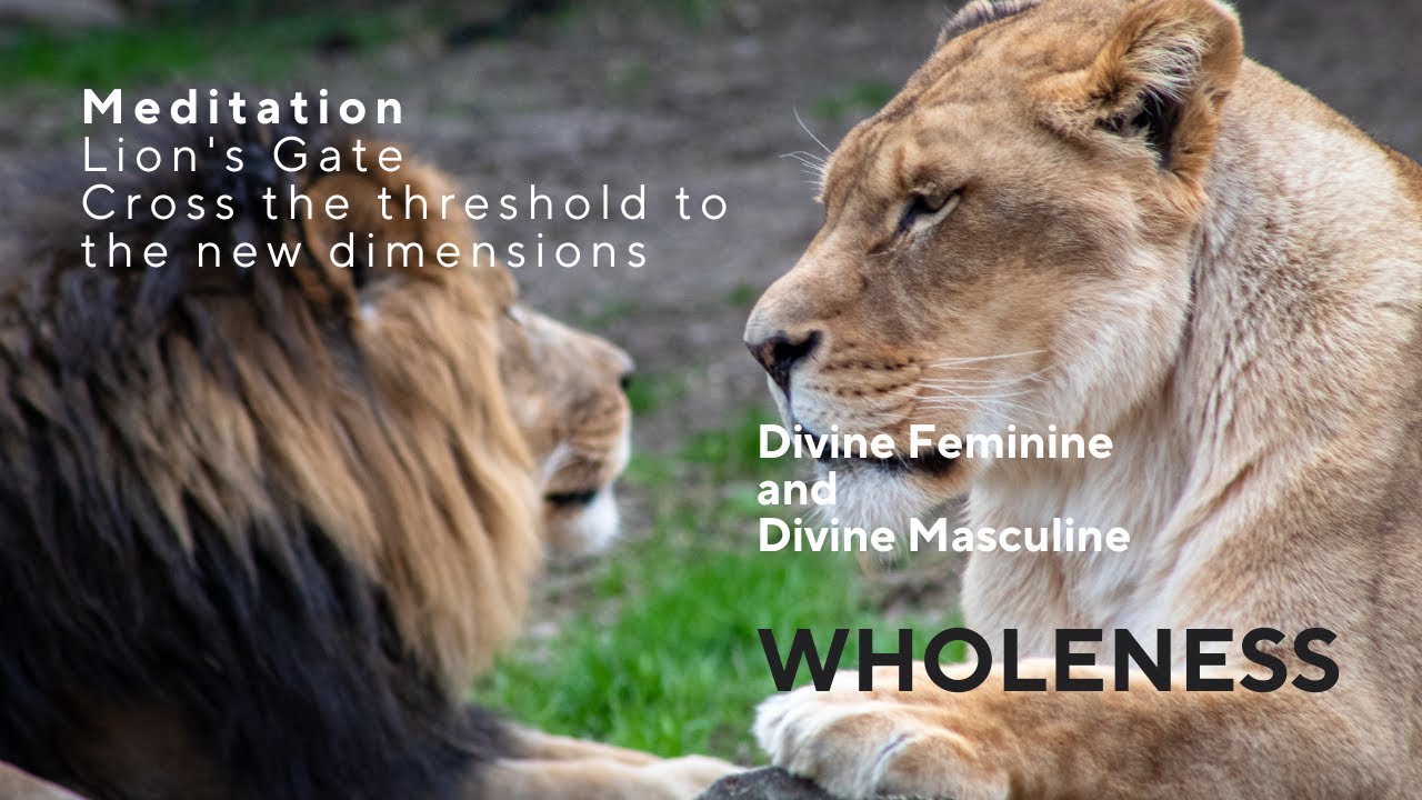 Lion's Gate Meditation - Create your new reality with your guides and the energy of Lions. - YouTube