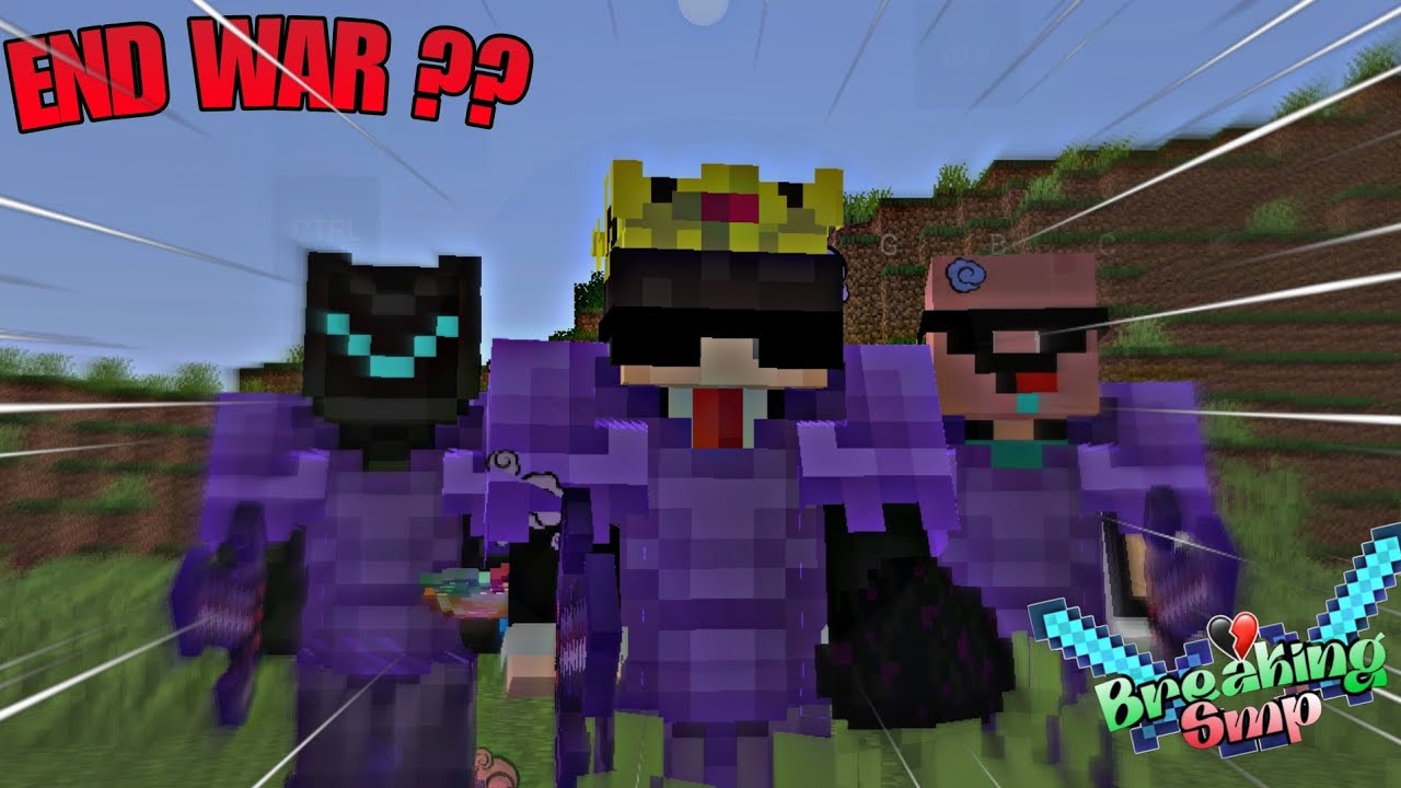 END WAR IN BREAKING SMP - YouTube