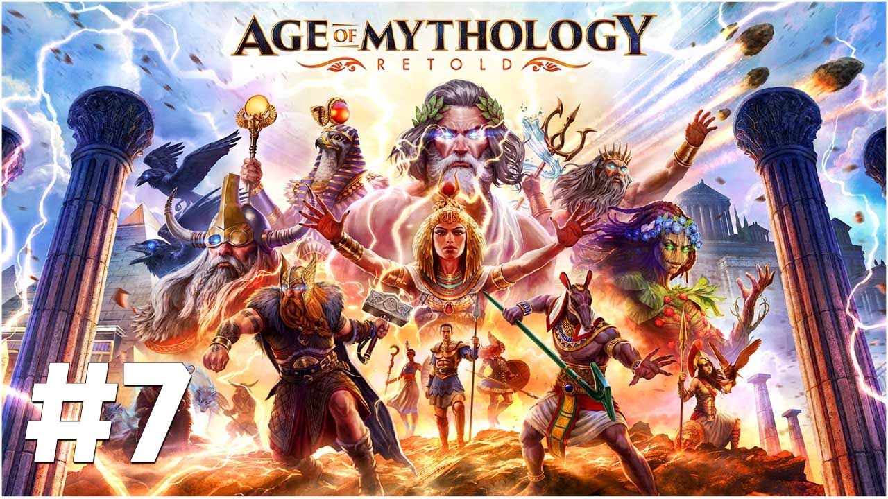 🔴Age of Mythology: Retold #7 Màn 17 Thành Trì Của Chó Rừng - YouTube
