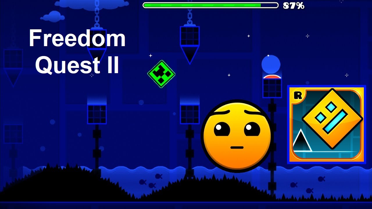 Freedom Quest II (Hard) by SadnesS432 [ID=75617840] | Geometry Dash ...