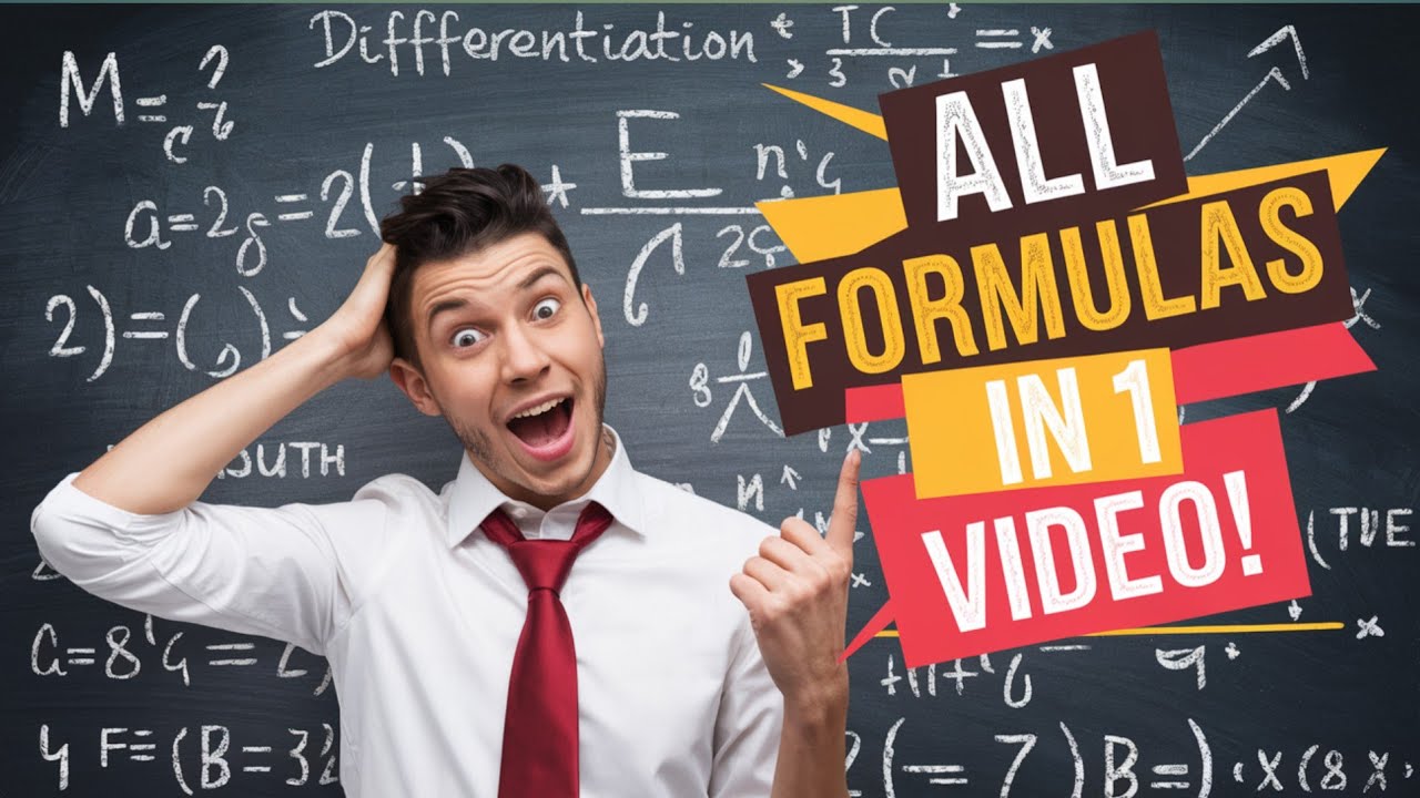 Differentiation All Formulas for All board exams| अवकलन कक्षा 12 ...
