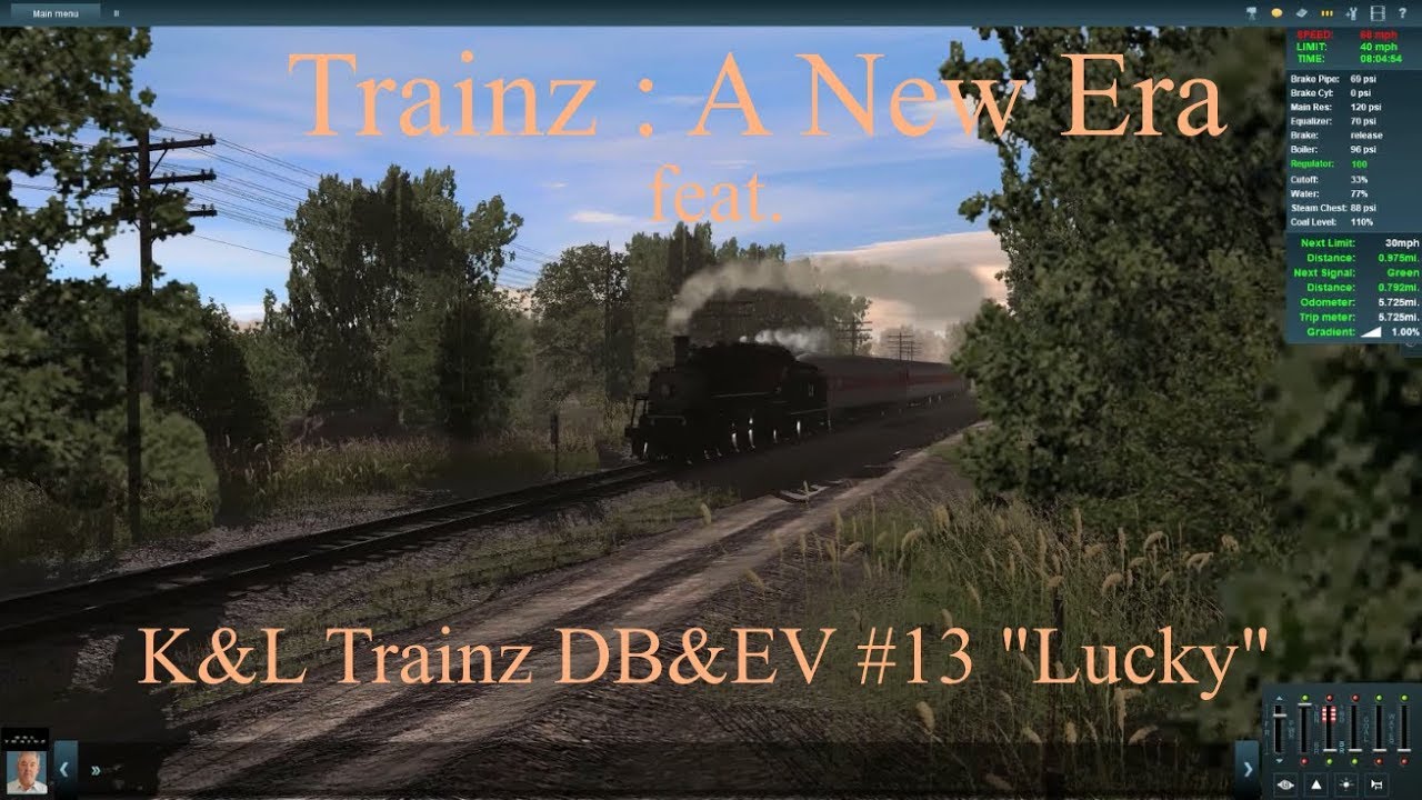 Trainz : A New Era feat. K&L Trainz DB&EV #13 Lucky - YouTube