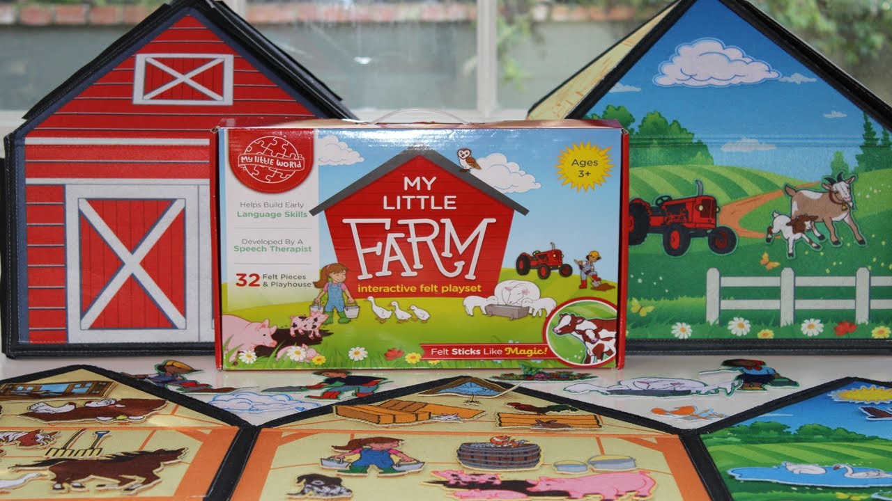 Toy/Gift Review: My Little Farm - YouTube