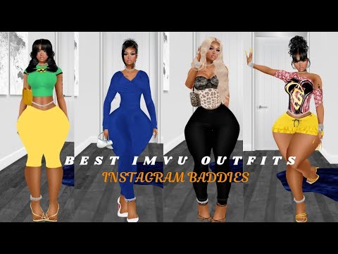 BEST IMVU OUTFITS (Instagram Baddie) #imvu #imvuoutfits #trending - YouTube