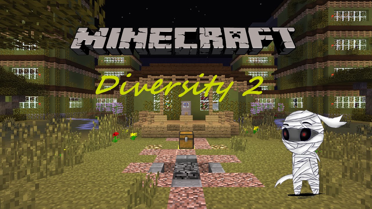 Kama Plays - Minecraft - Diversity 2 - Episode 1 - YouTube