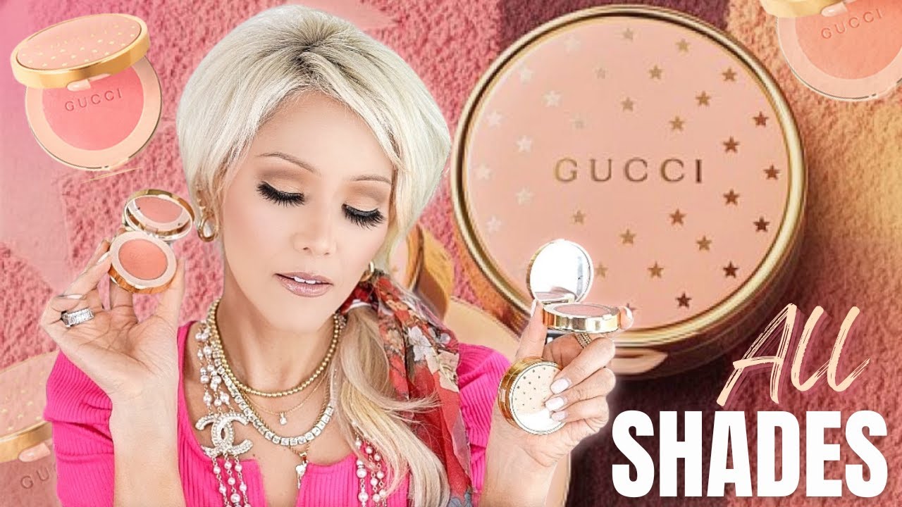 NEW! GUCCI LUMINOUS MATTE BLUSH | ALL 6 GUCCI BLUSHES SWATCHED | GUCCI ...