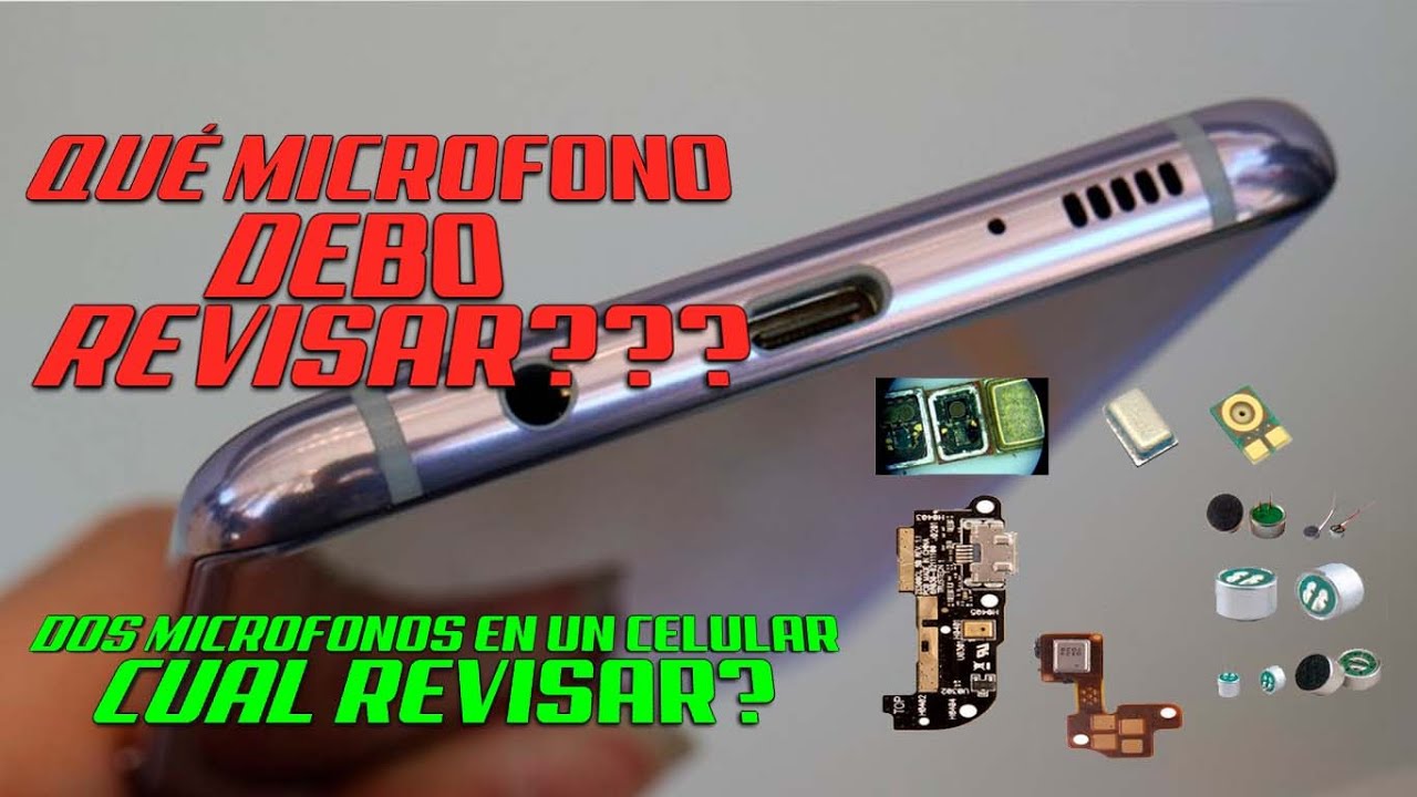 COMO IDENTIFICAR QUE MICROFONO ESTA DAÑADO | CURSO DE REPARACION DE ...