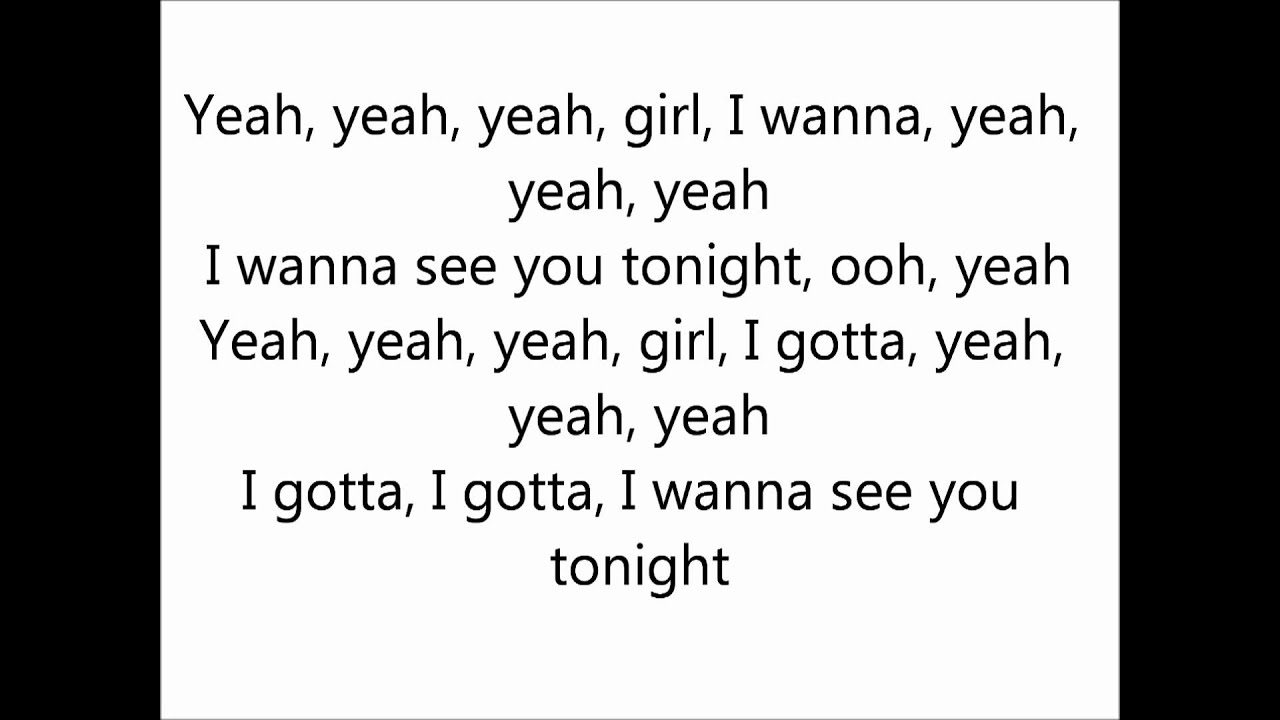 Yeah 3x Chris Brown With Lyrics - YouTube