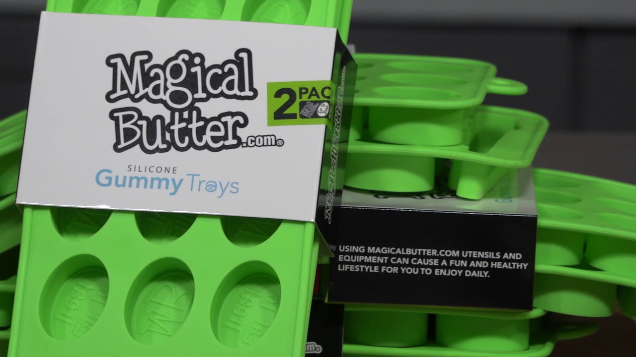 Magical Butter Gummy Trays - YouTube