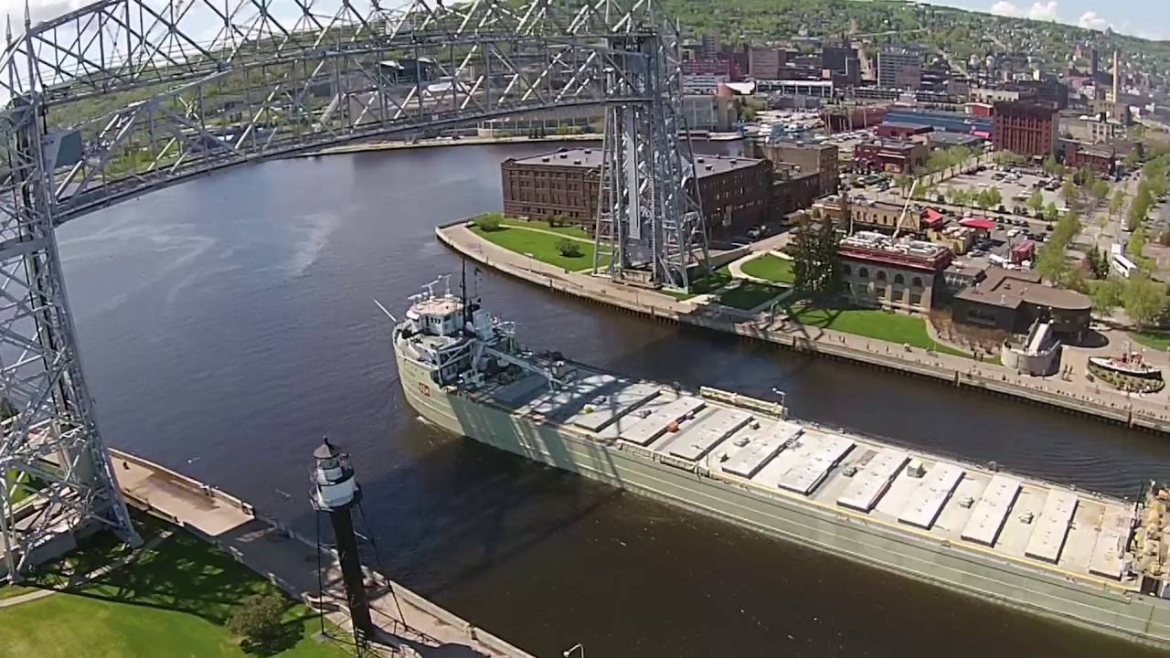 Duluth Harbor - YouTube