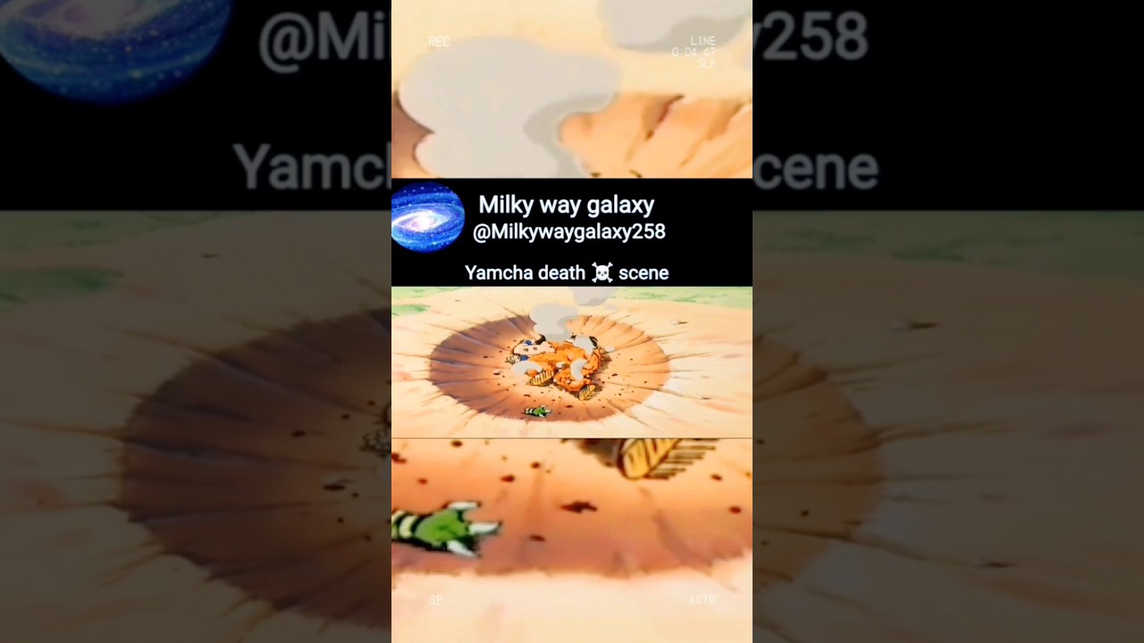 Dragon ball z Kai Yamcha death ☠️ scene Yamcha First time death scene ...