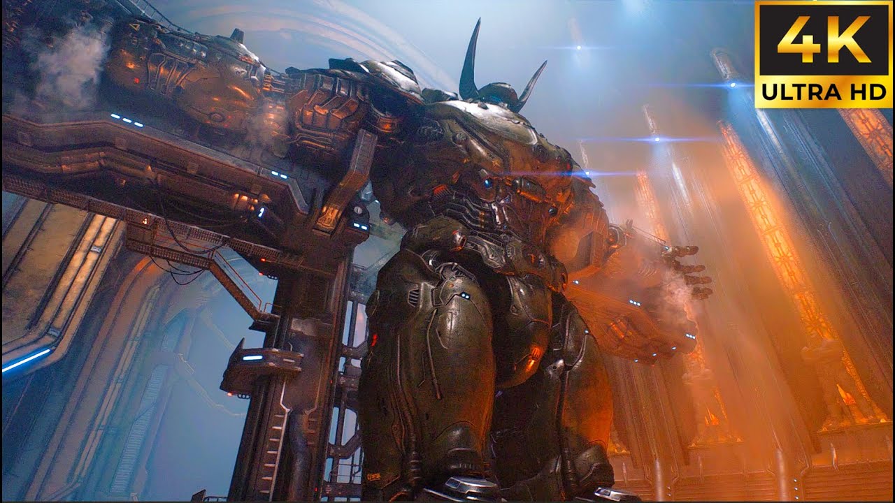 Atlan Unleashed – Doom Guy’s Mech Wrecks Hell | REALISTIC GRAPHICS ...