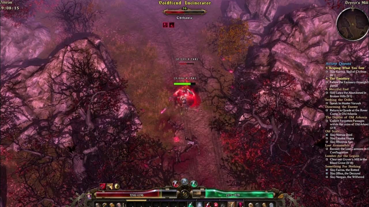 Grim Dawn - Lazy Build Partxyz 7 - YouTube