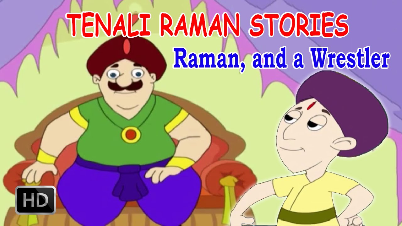 Tenali Raman - Raman and the Wrestler - Kids Stories In English - YouTube