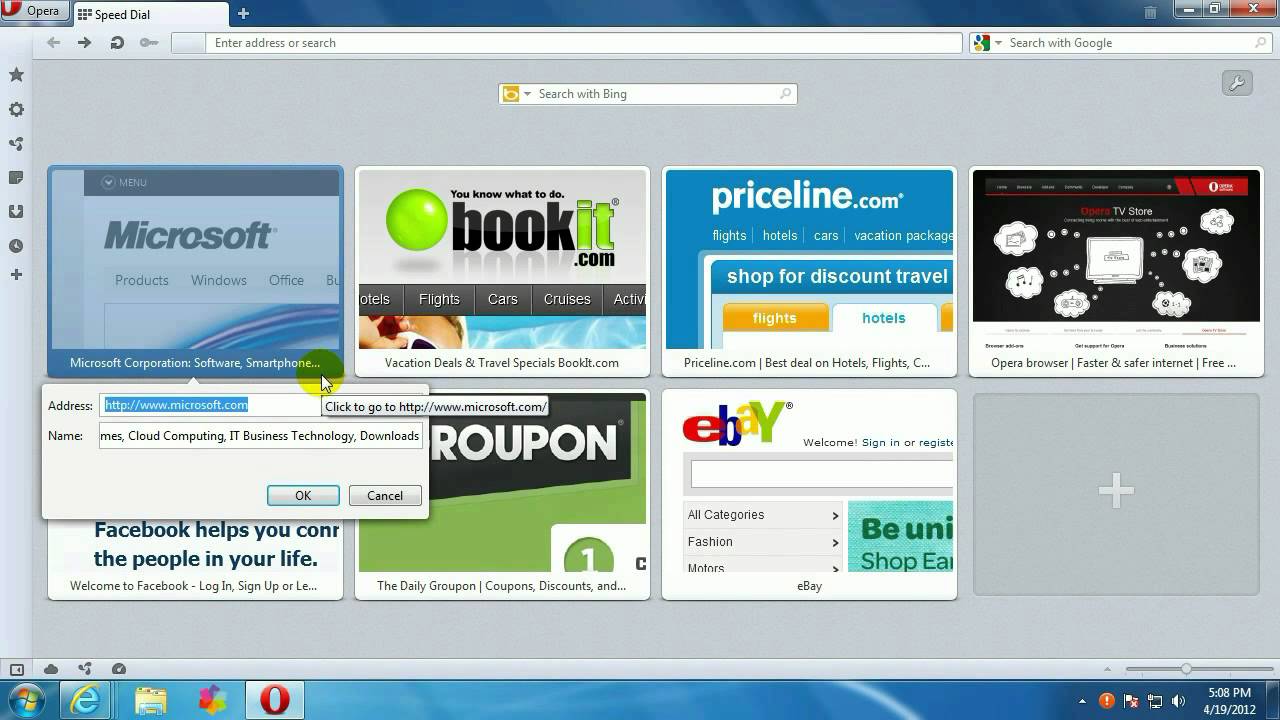 Tech Support: How to set up Speed Dial in the Opera Browser - YouTube