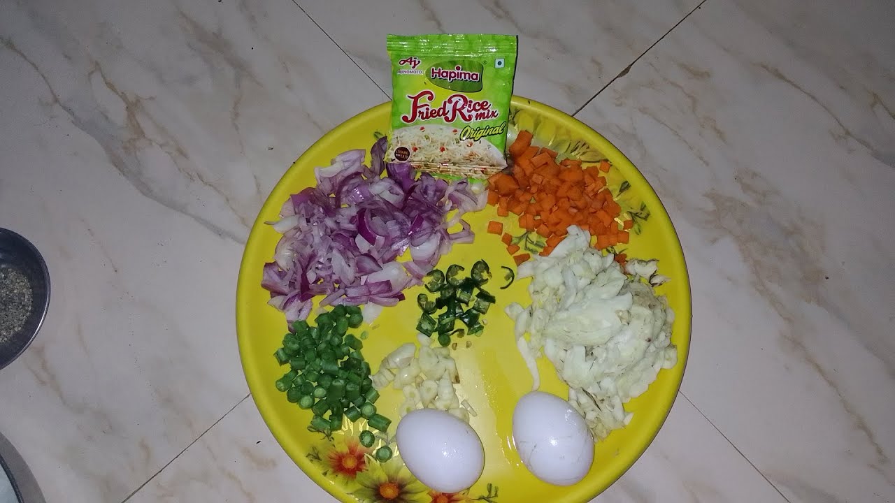 Hotel Style Hapima Fried Rice Recipe| hapima fried rice| durga gnanam ...