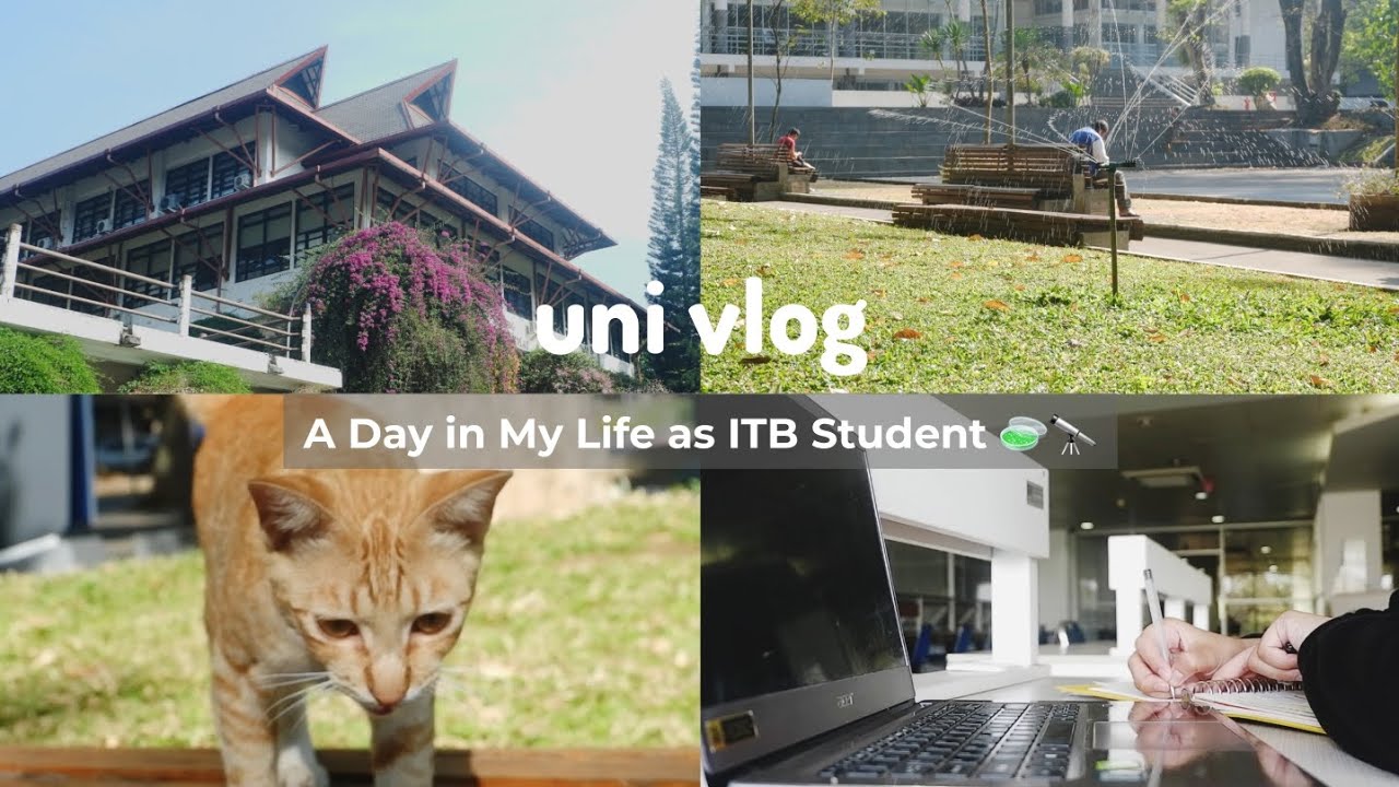 A Day in My Life as ITB Student | SITH-S, campus tour, lab ...