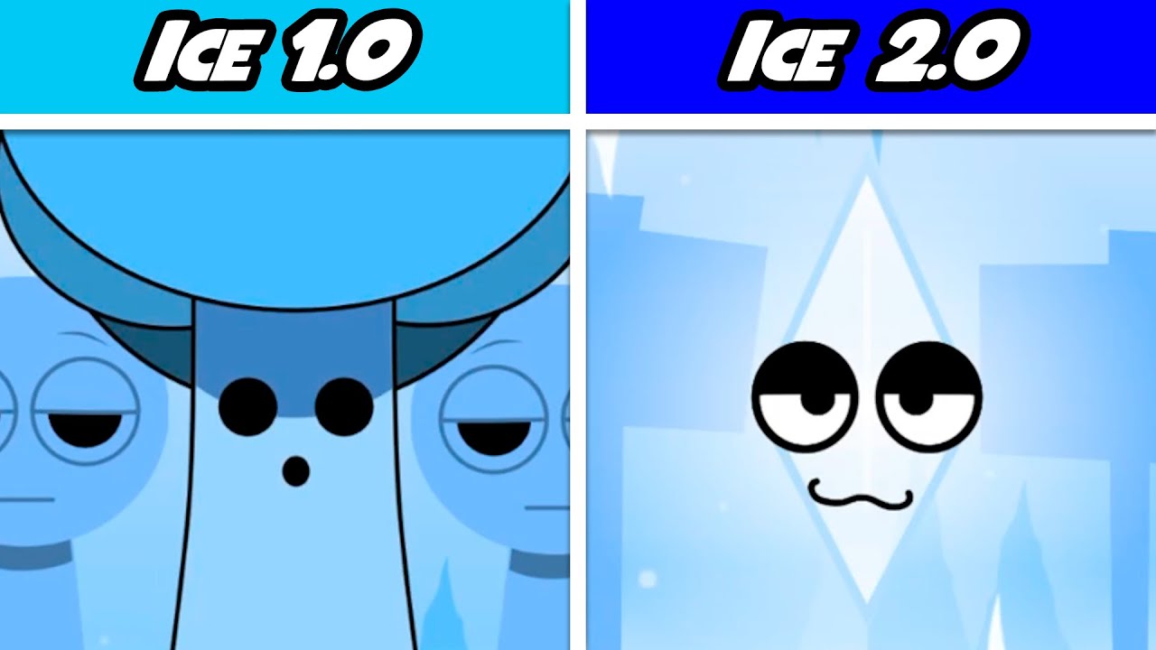 Incredibox Sprunki Retake - Ice 1.0 VS Ice 2.0 - YouTube
