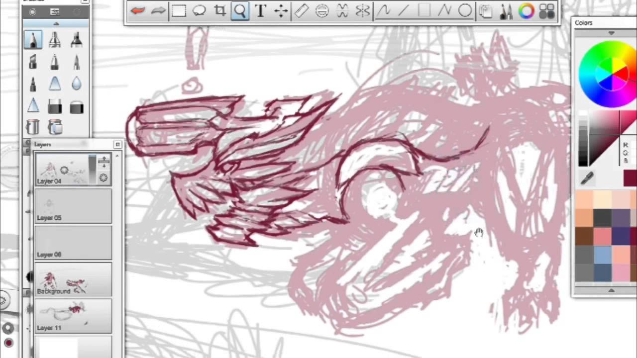 monster hunter drawing part 2 - YouTube