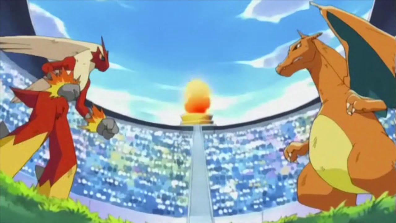 Blaziken vs Charizard Overview | Pokemon Master Quest | Johto Photo Finish | Read the ...
