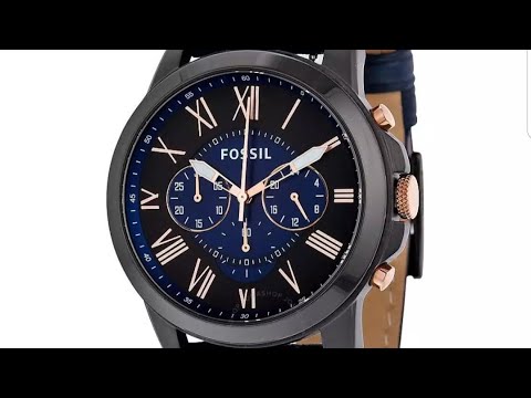 Fossil FS5061 CHRONOGRAPH - review/unboxing - YouTube