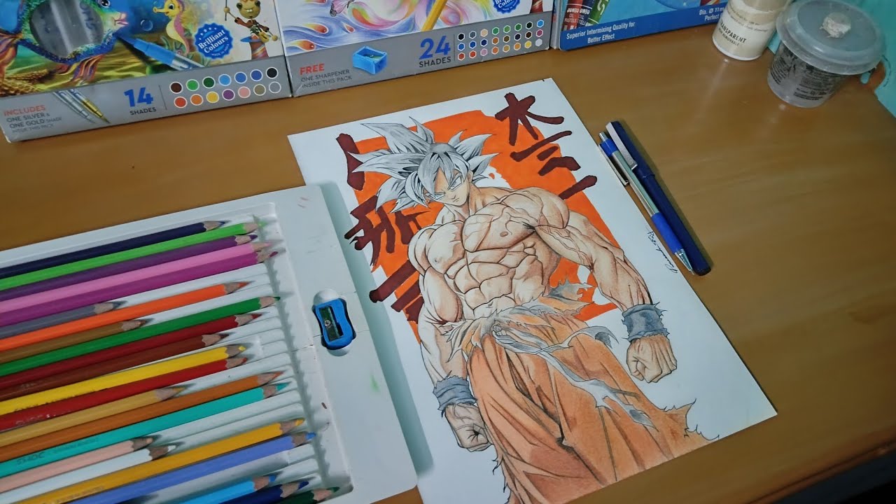 I Participate My First Drawing competition challenge #goku @artisime ...