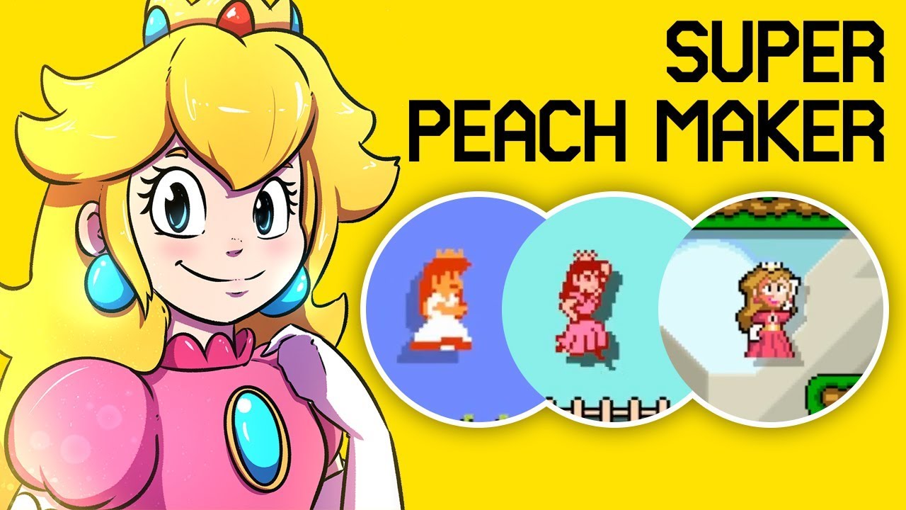 SUPER PEACH MAKER - A PEACH É JOGÁVEL NO MARIO MAKER! - YouTube
