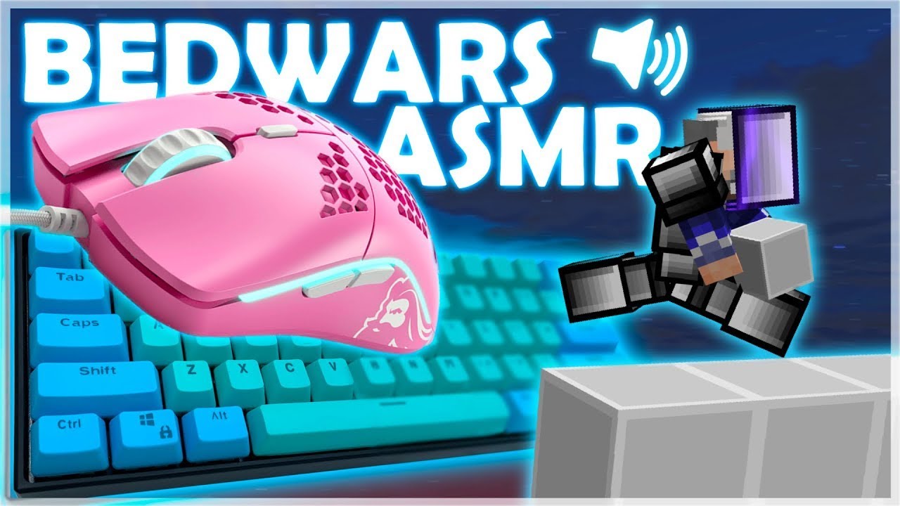 BEDWARS ASMP KEYBOARD+MOUS | АСМР БЕДВАРС | VIMEMC - YouTube