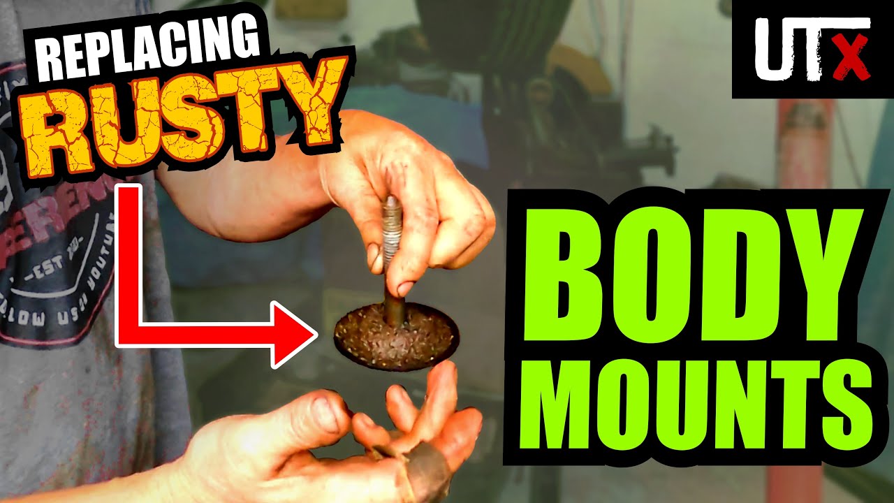 INSIDE JOB - How to Replace Rusty Body Mounts - UTX - YouTube