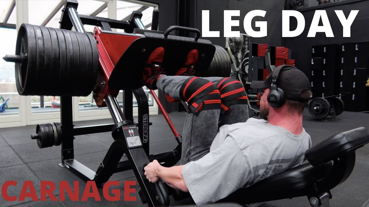 CARNAGE LEG DAY | FULL WORKOUT - YouTube
