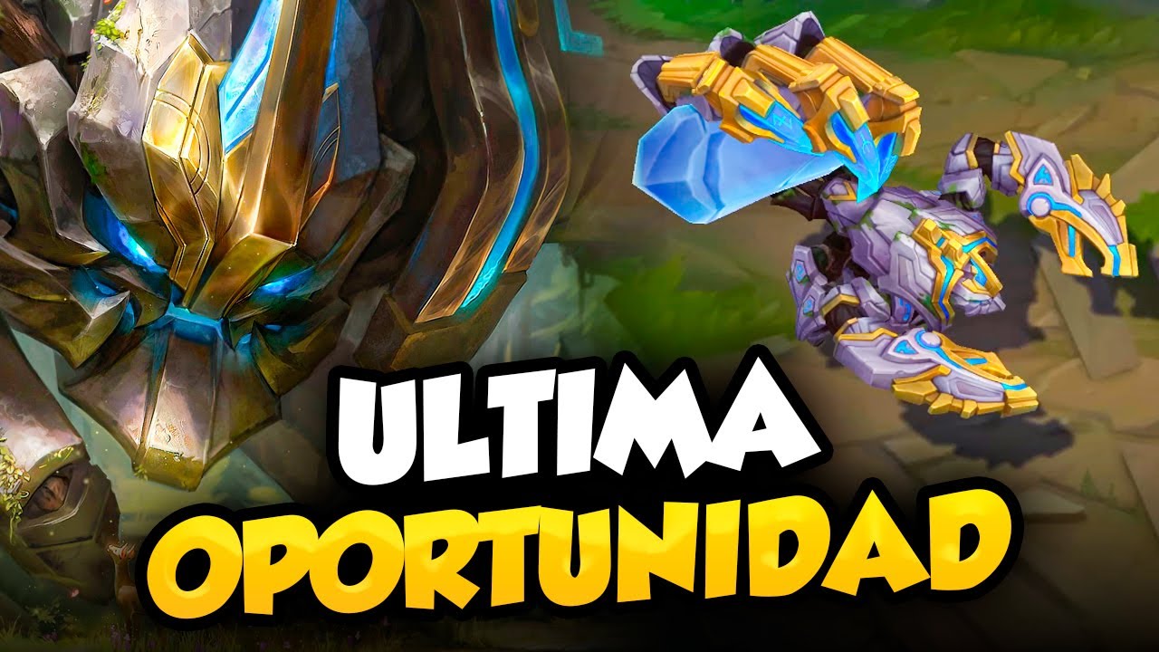 ÚLTIMA OPORTUNIDAD de CONSEGUIR la SKIN "DELUXE" del REWORK SKARNER ...