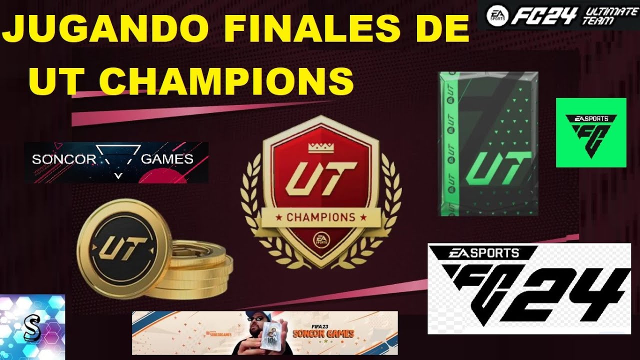 EA FC 24 JUGANDO FINALES DE UT CHAMPIONS -PRIMERA PARTE- - YouTube