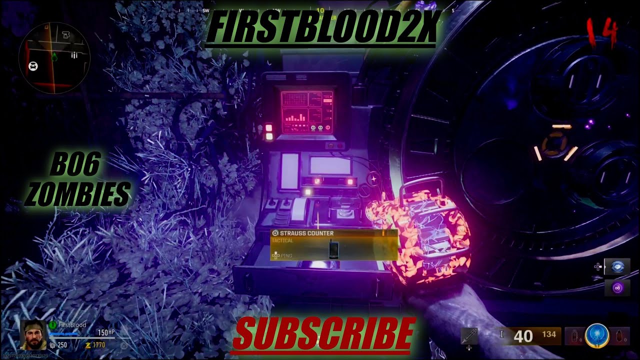 B06 Call of Duty Zombies: How to use Strauss Counter Meter easy Walk ...