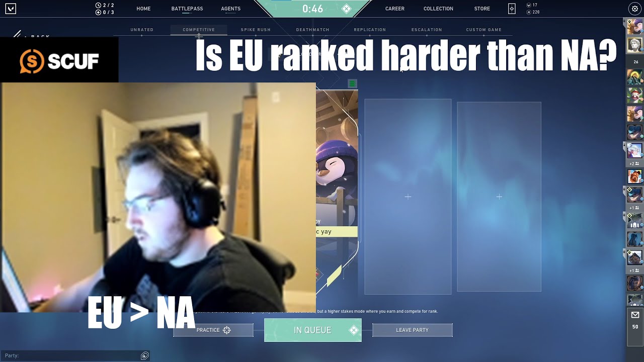 Yayster gives his OPINION about NA and EU ranked difficulty I VALORANT ...