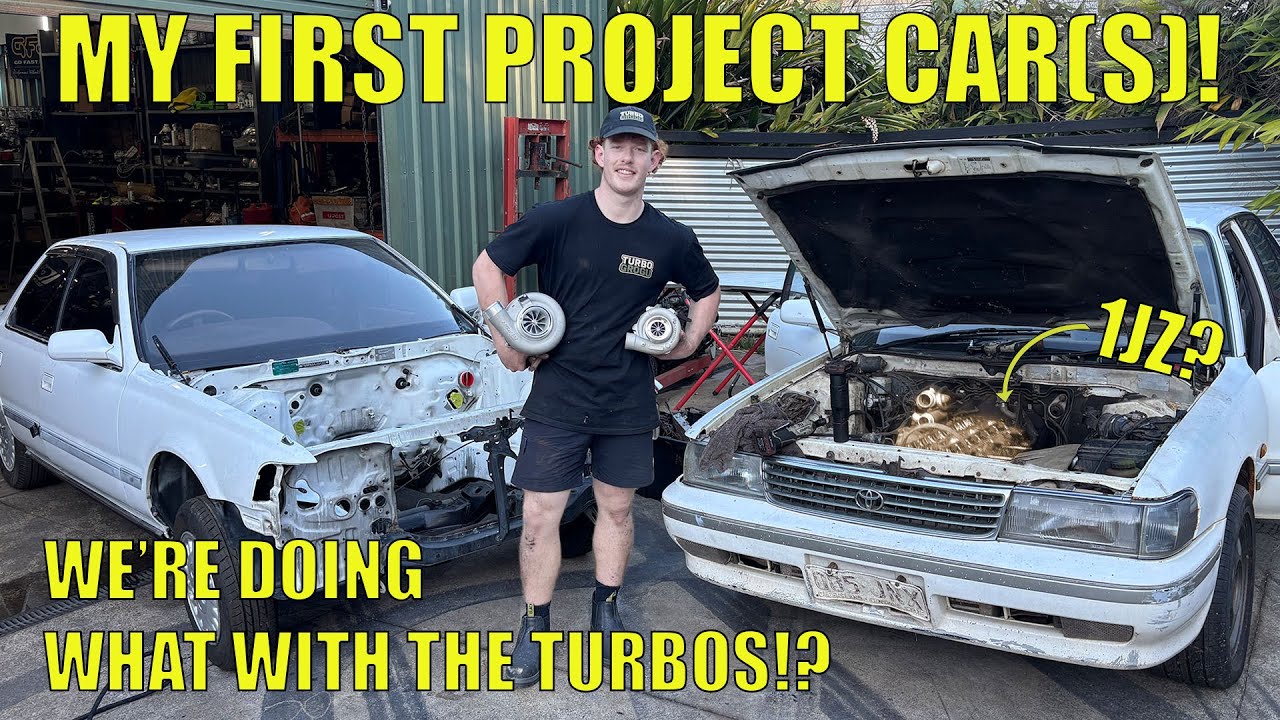 GO BIG OR GO HOME! THE PLAN FOR MY FIRST PROJECT CAR? CRESTA BUILD [EP1 ...