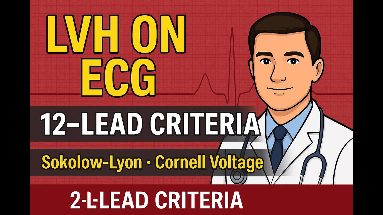 Left Ventricular Hypertrophy (LVH) on 12 Lead ECG - Recognizing and ...