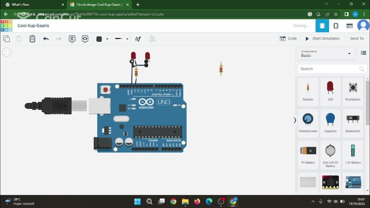 TinkerCad Blink 2 - YouTube