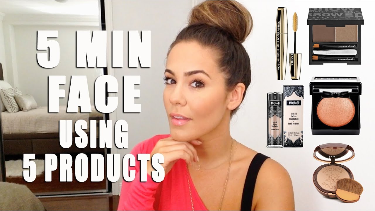 5 Minute Makeup Tutorial - YouTube