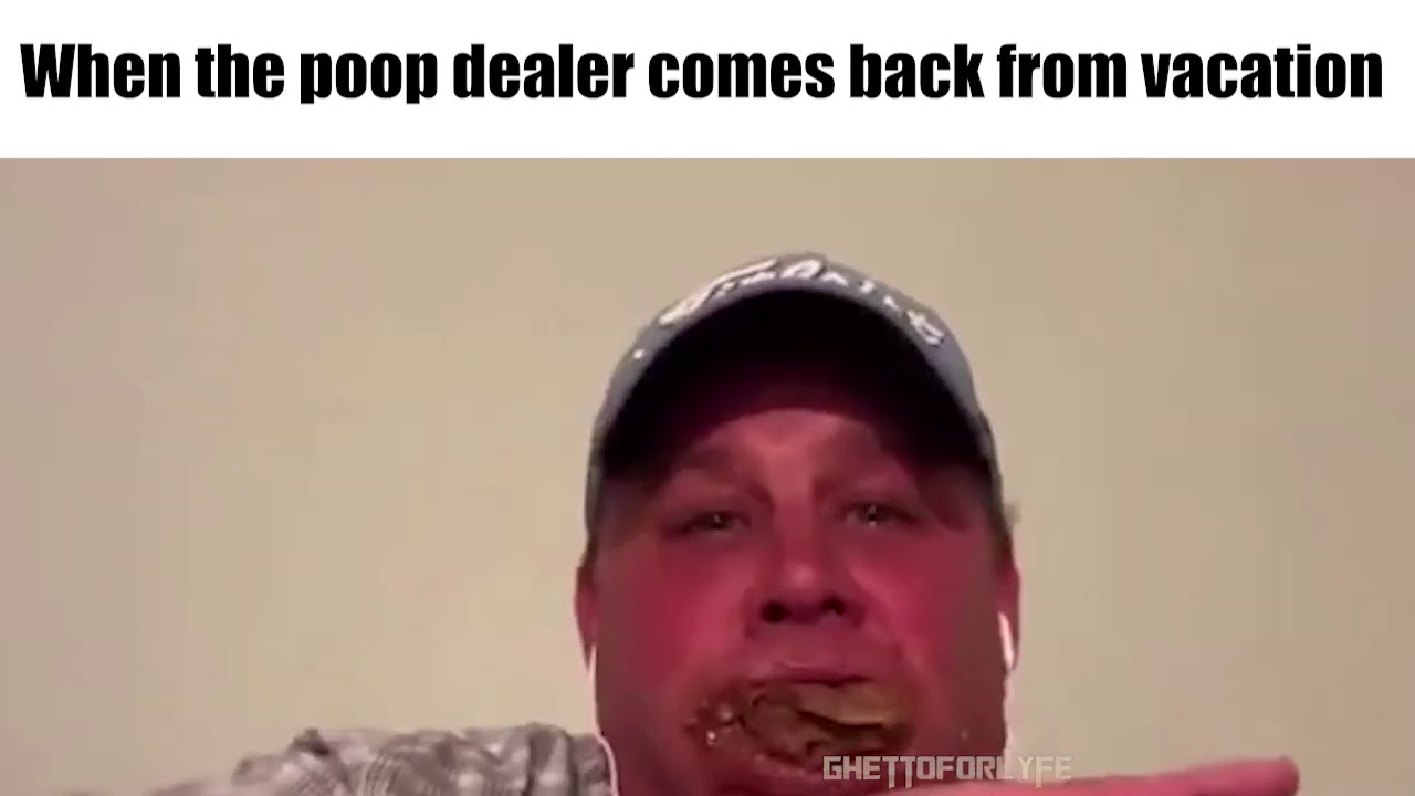When the poop dealer comes back from vacation - YouTube